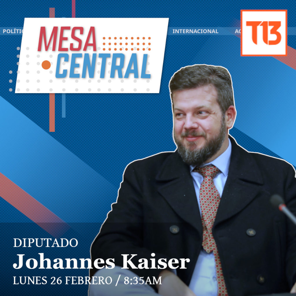 «La agenda 2030 es una línea roja» | Johannes Kaiser en mesa central – Johannes Kaiser